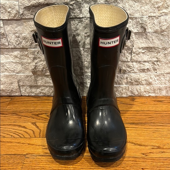 Hunter | Shoes | Hunter Black Rain Boots | Poshmark